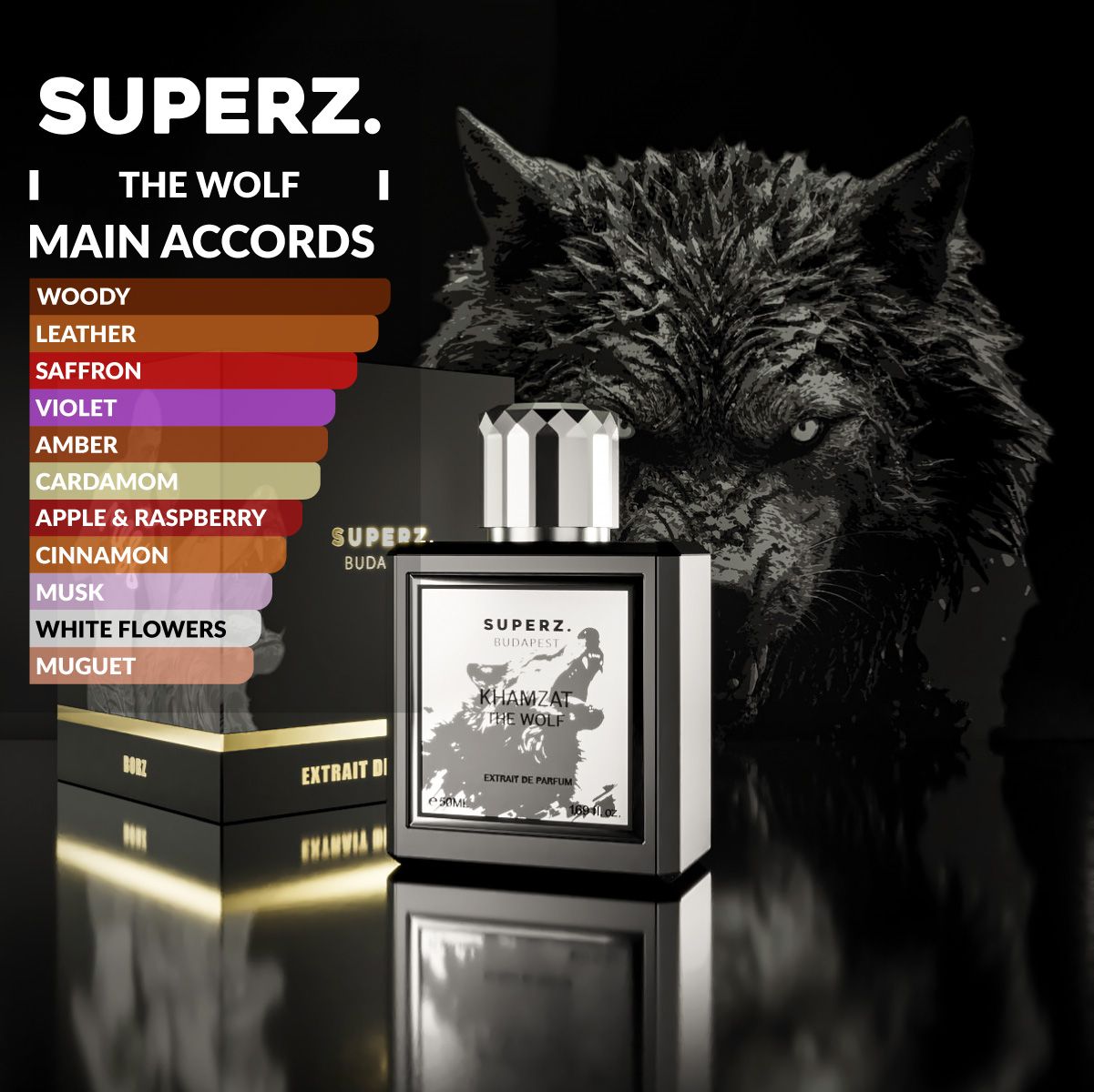 KHAMZAT The Wolf Superz. perfume - a fragrance for women and men 2023