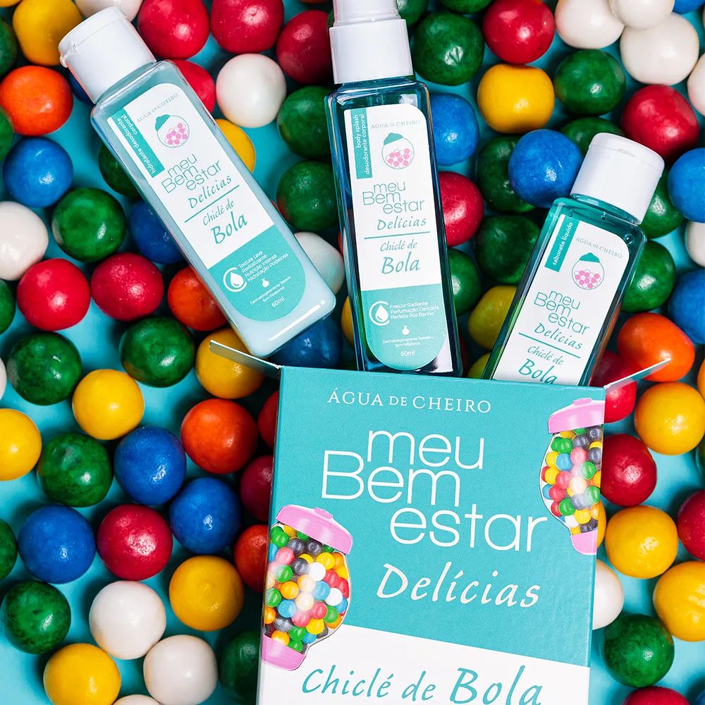 Meu Bem Estar Delícias Chiclé de Bola Água de Cheiro perfume - a ...