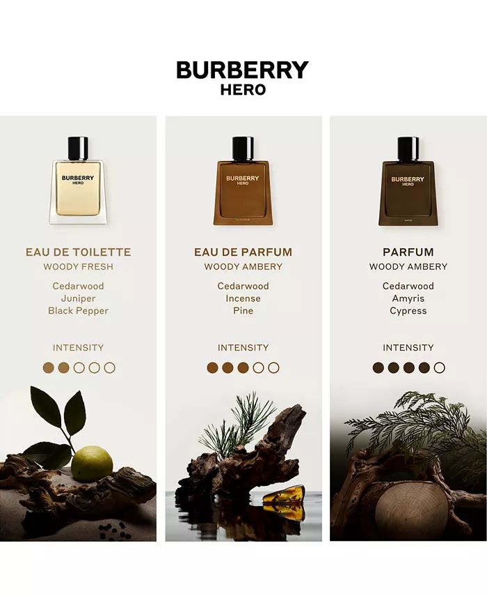 Hero Parfum Burberry cologne - a new fragrance for men 2024
