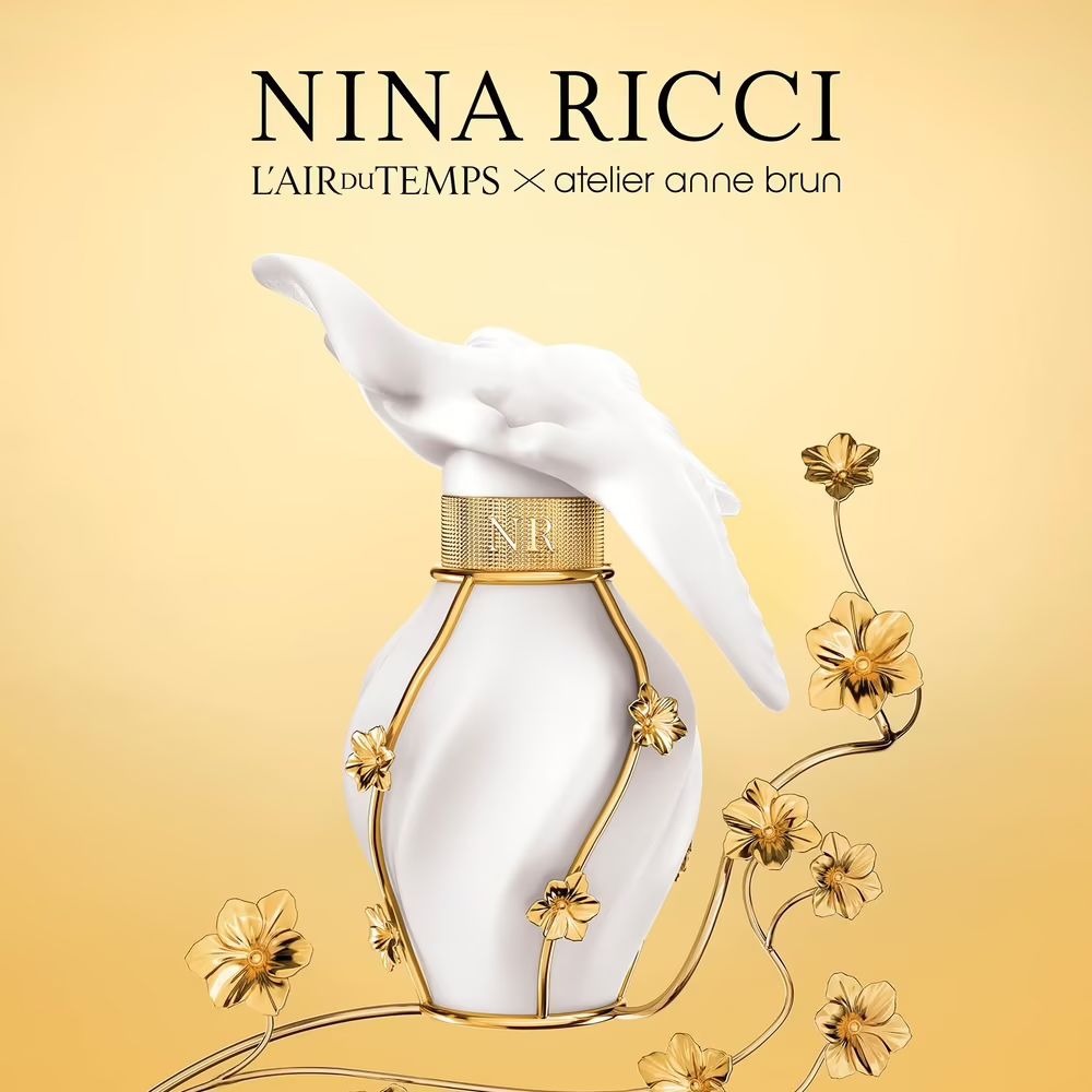 L'Air du Temps x Atelier Anne Brun Nina Ricci аромат — новый аромат для ...