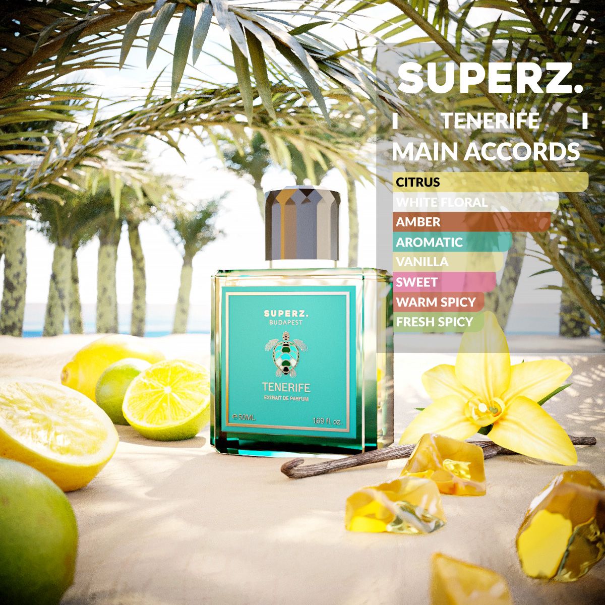 Tenerife Superz. cologne - a fragrance for men 2021