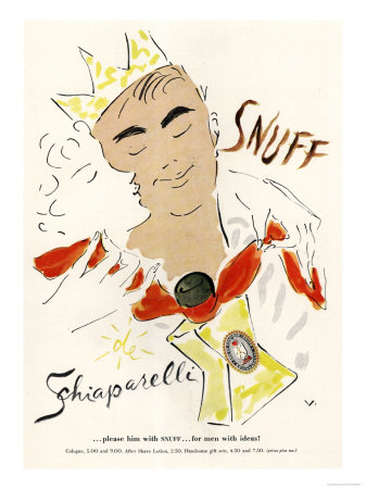 Snuff Schiaparelli Cologne - un parfum pour homme 1939