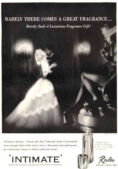 Intimate Revlon perfume - a fragrance for women 1955
