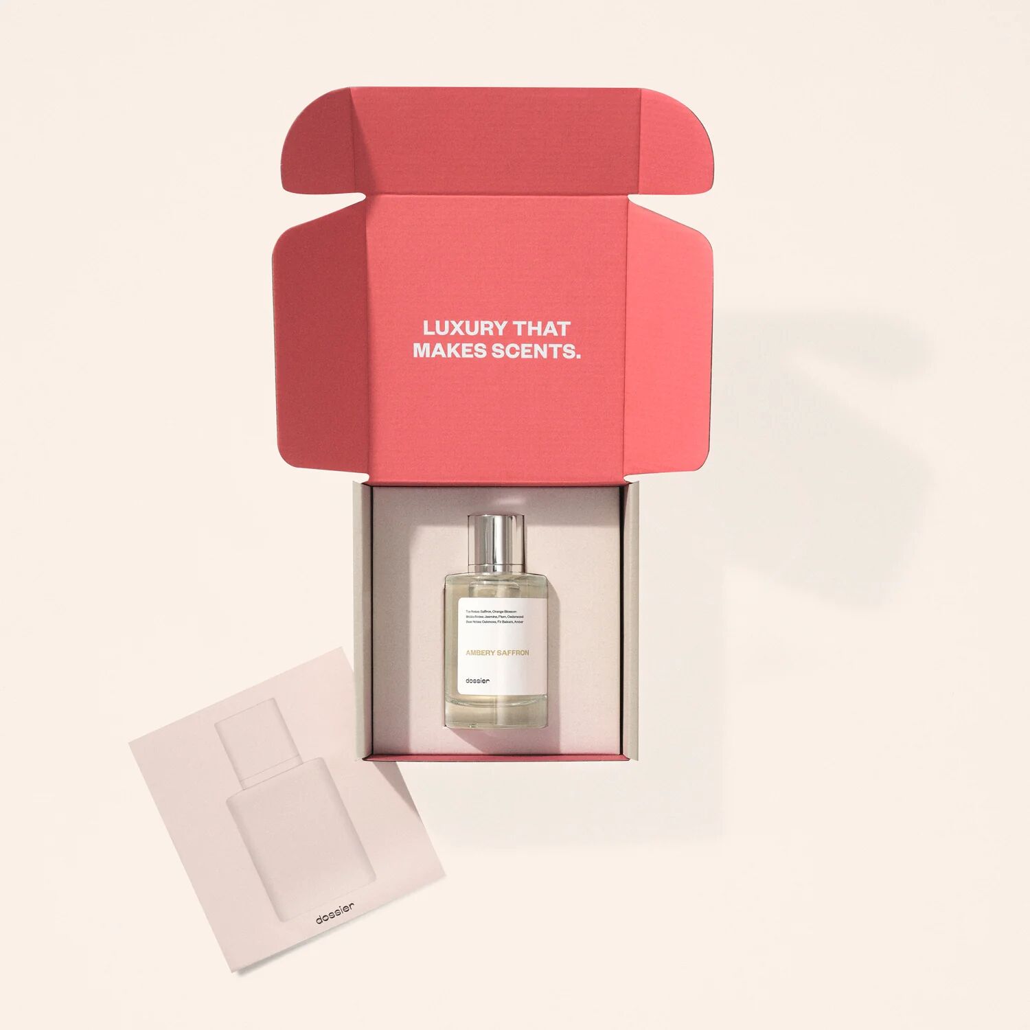 Ambery Saffron Dossier perfume - a new fragrance for women and men 2024