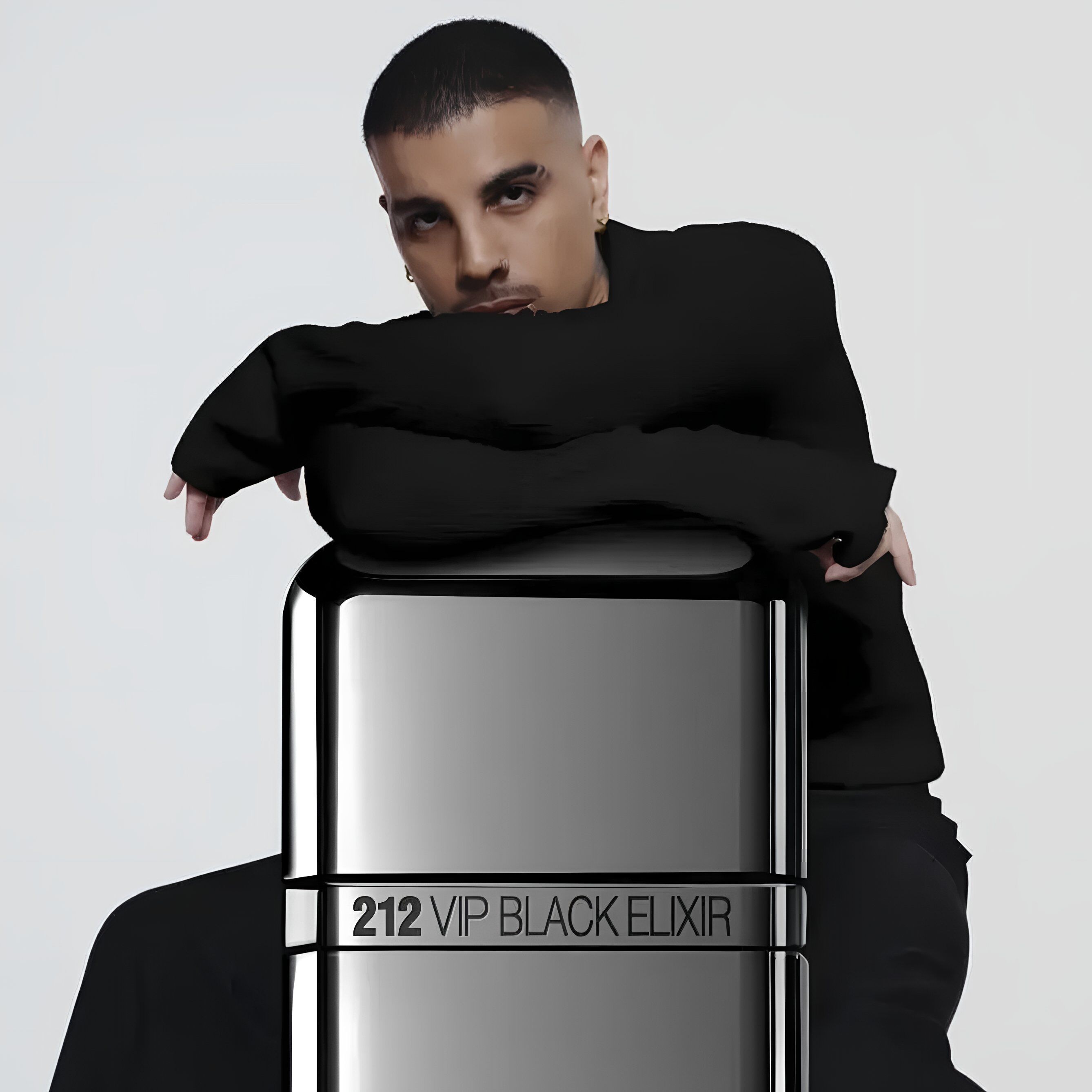 212 VIP Black Elixir Carolina Herrera Colônia - a novo fragrância Masculino 2025