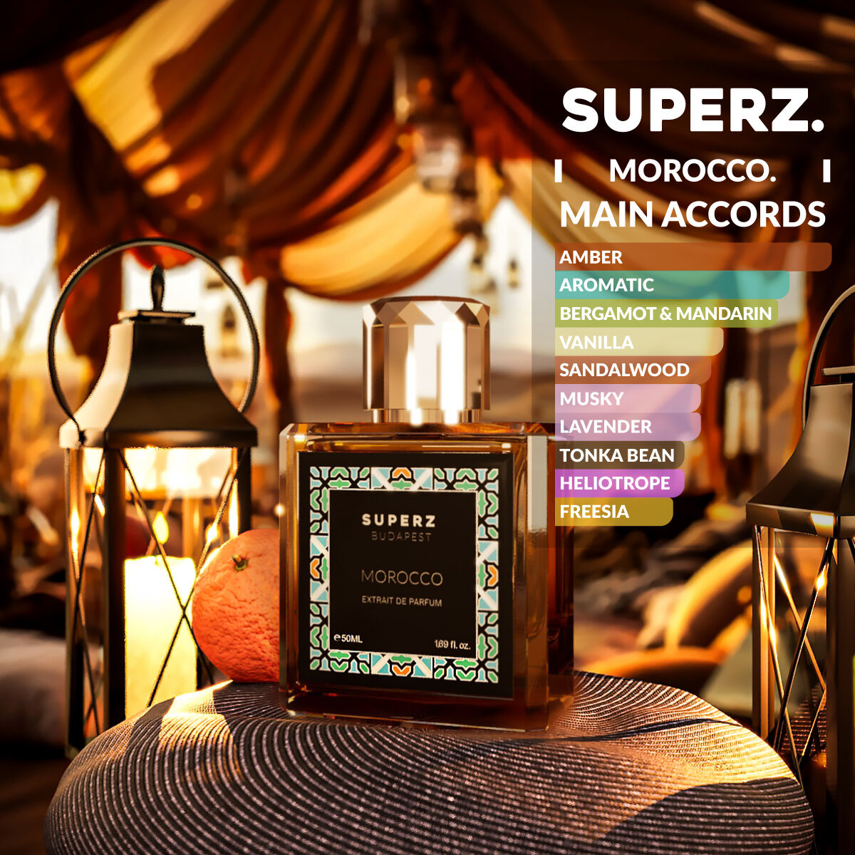 Morocco Superz. perfume - a fragrance for women and men 2021