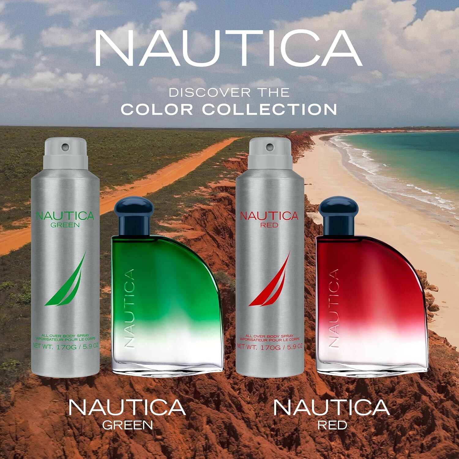 Color Green Nautica perfume - a new fragrance for women and men 2025