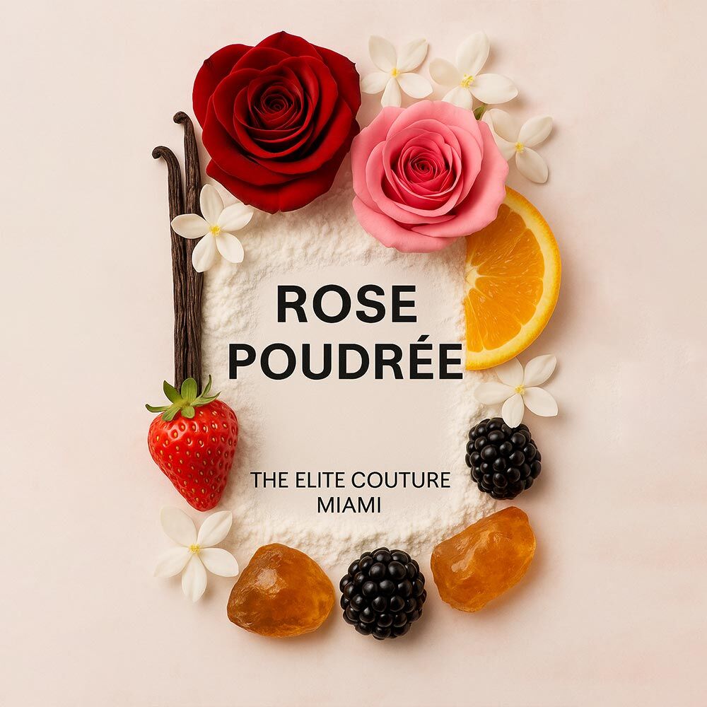 Rose Poudrée The Elite Couture Miami perfume - a new fragrance for ...