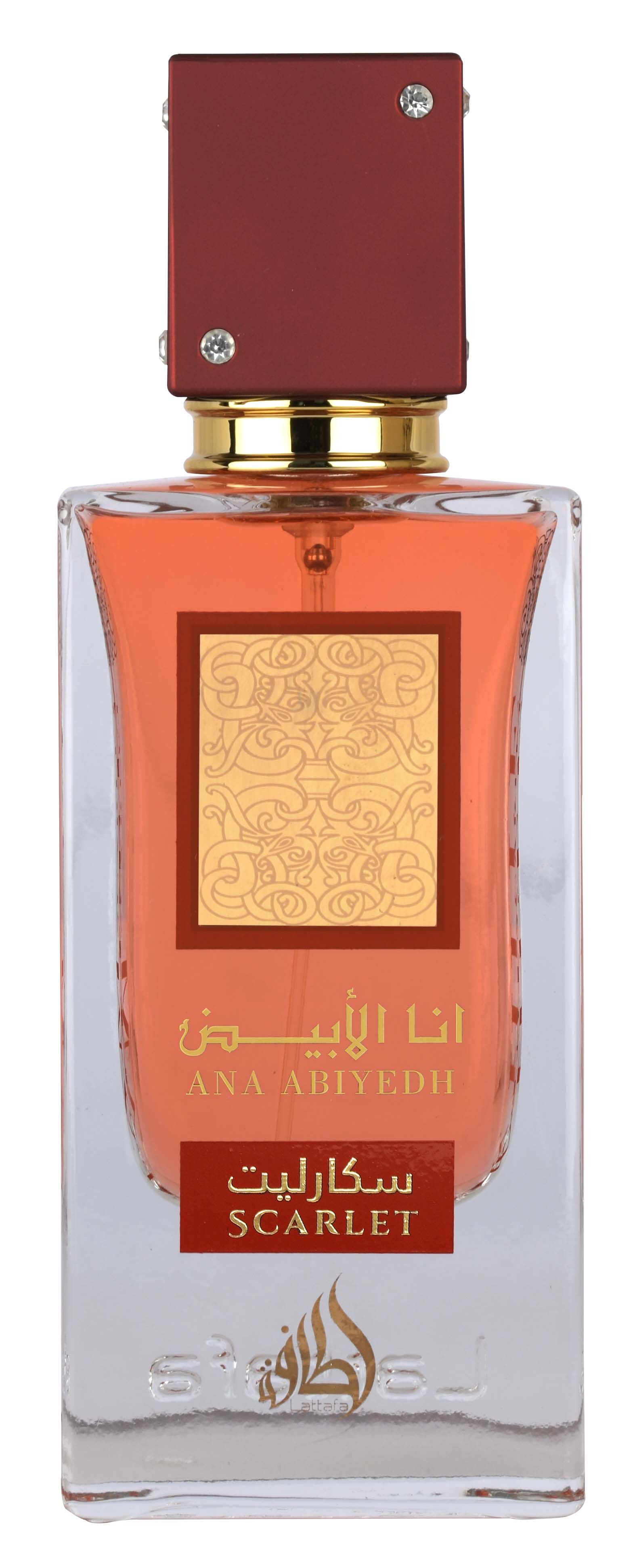 Ana Abiyedh Scarlet Lattafa Perfumes בושם - הינו ניחוח חדש 2025 לנשים