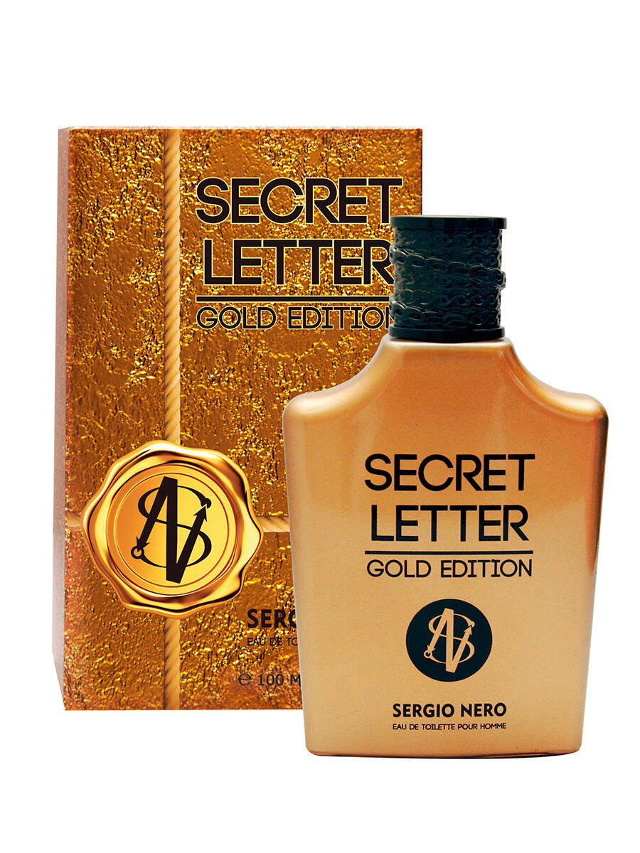 Secret Letter Gold Edition Sergio Nero Cologne - un nouveau parfum pour ...