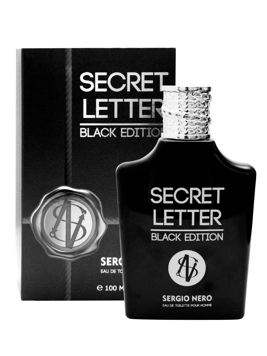 Secret Letter Black Edition Sergio Nero Cologne - un nouveau parfum ...