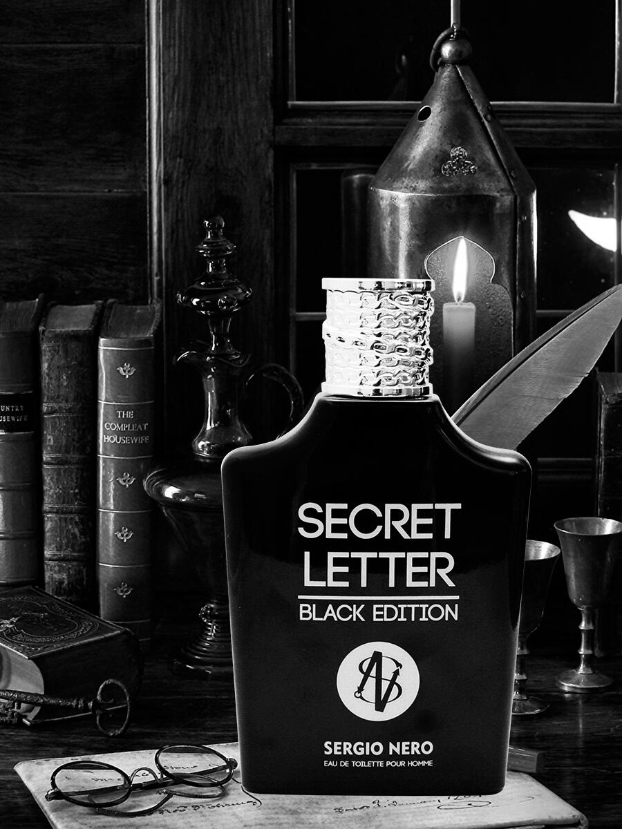 Secret Letter Black Edition Sergio Nero cologne - a new fragrance for ...