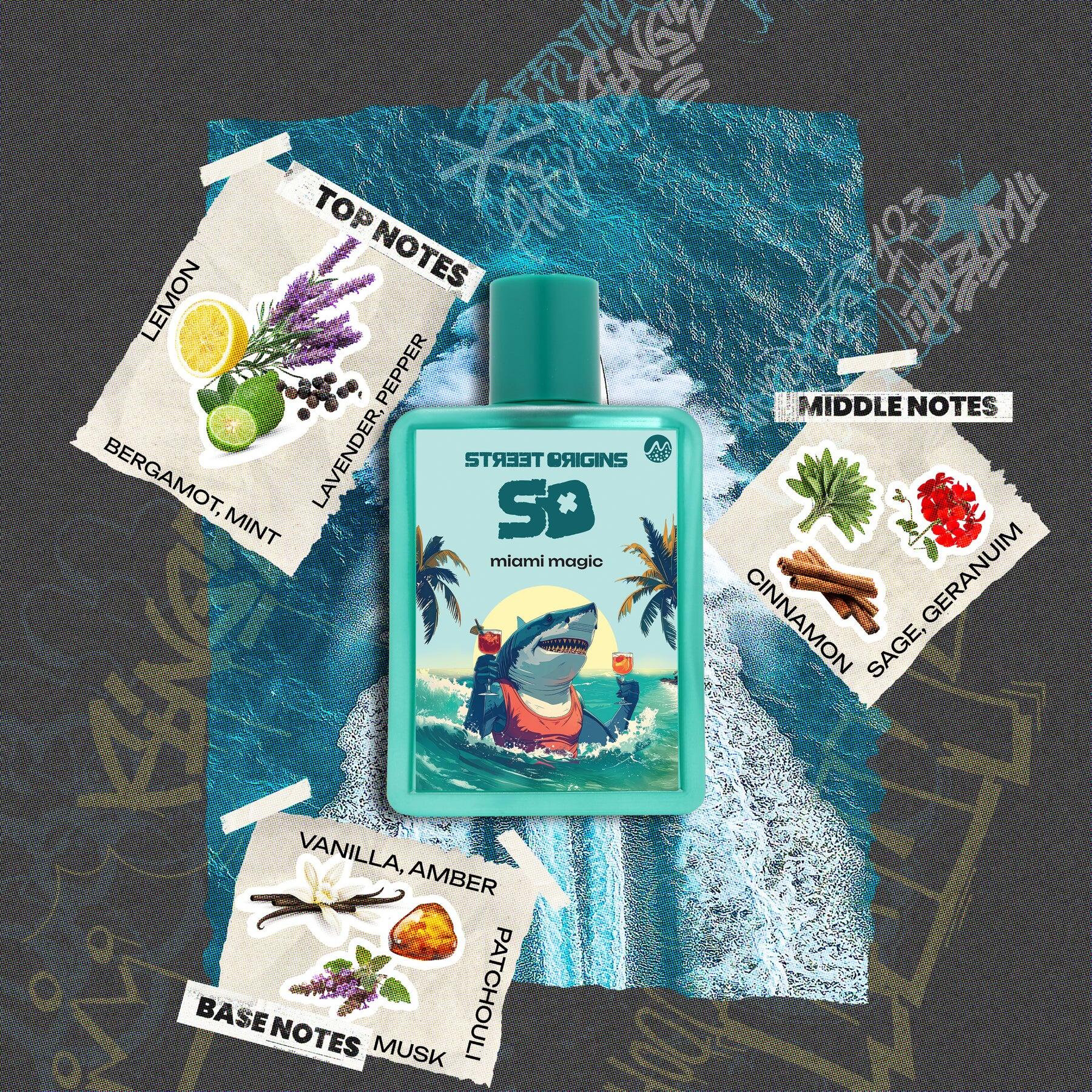 Miami Magic Street Origins cologne - a new fragrance for men 2025