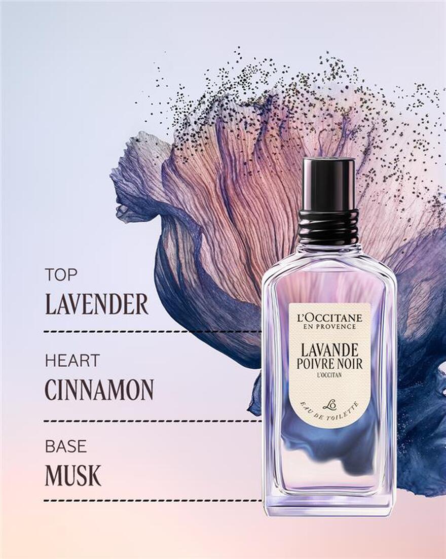 Lavande Poivre Noir Eau de Toilette L'Occitane en Provence cologne - a ...