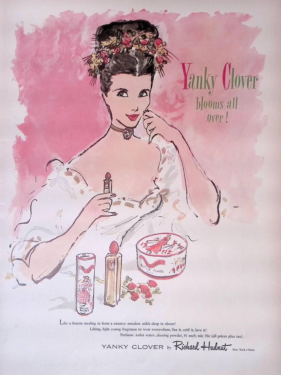 Yanky Clover Richard Hudnut perfume - a fragrância Compartilhável 1898