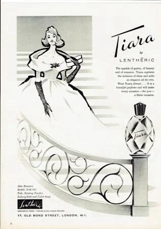 Tiara Lentheric perfume - a fragrância Feminino 1960