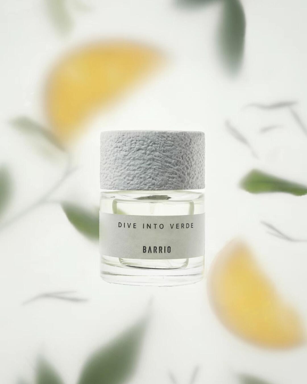 Dive into Verde BARRIO parfum - un nou parfum unisex 2027