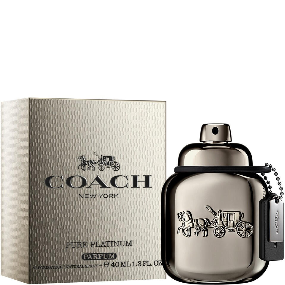 Coach for Men Pure Platinum Coach cologne - a new fragrance for men 2026