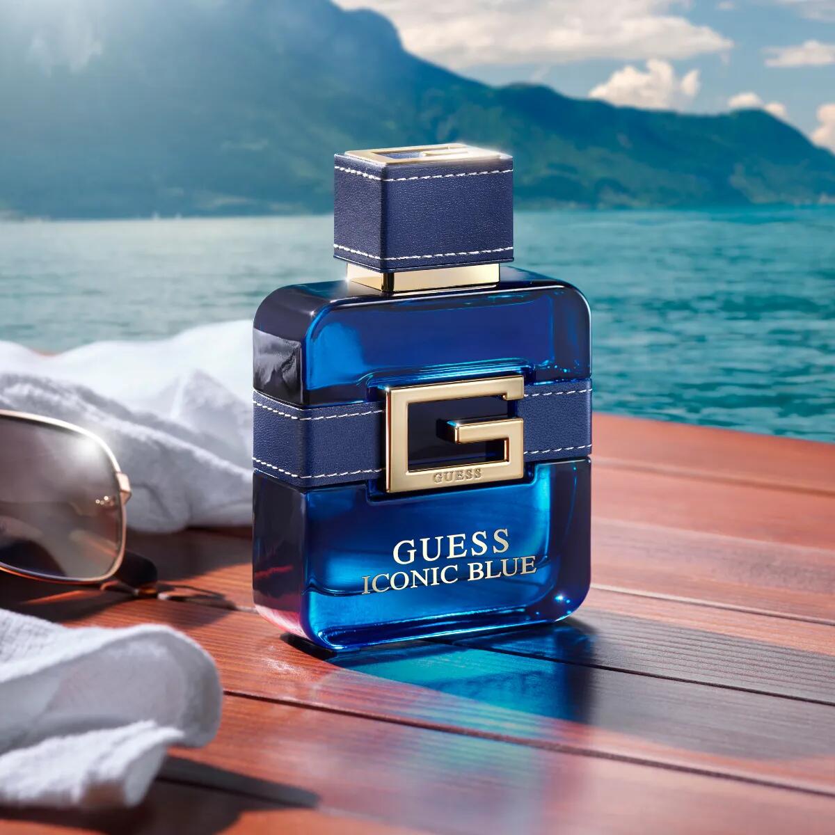 Iconic Blue Guess cologne - a new fragrance for men 2026