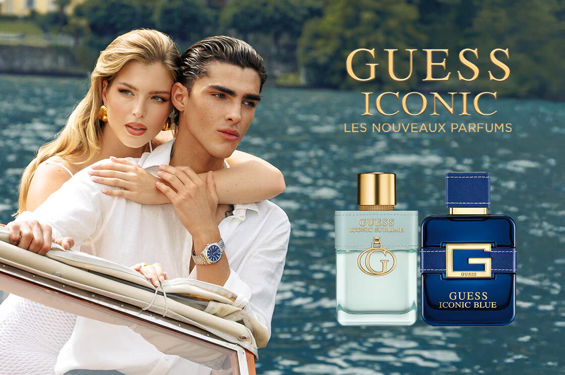 Iconic Blue Guess cologne - a new fragrance for men 2026