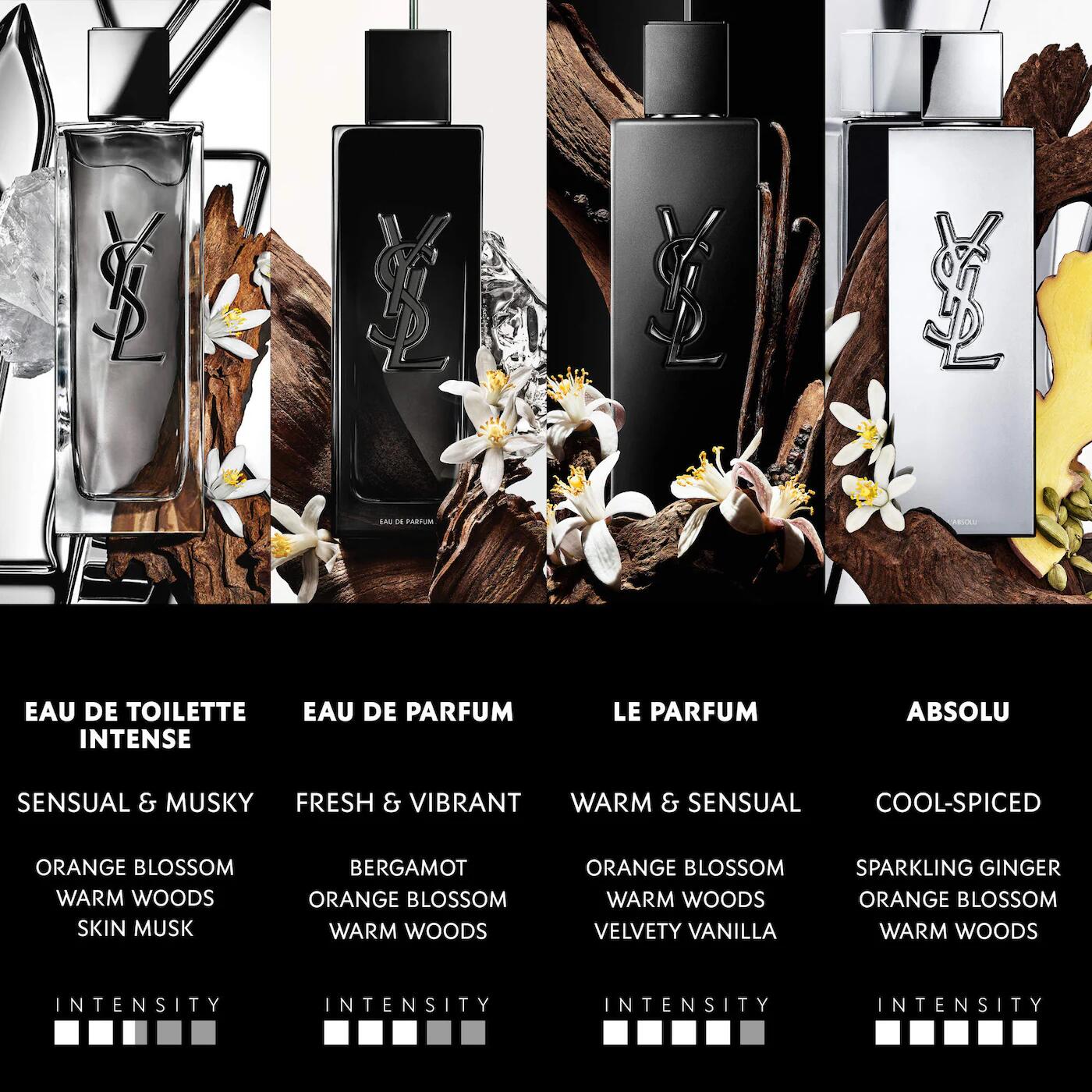 MYSLF Eau de Toilette Intense Yves Saint Laurent Colônia - a novo ...