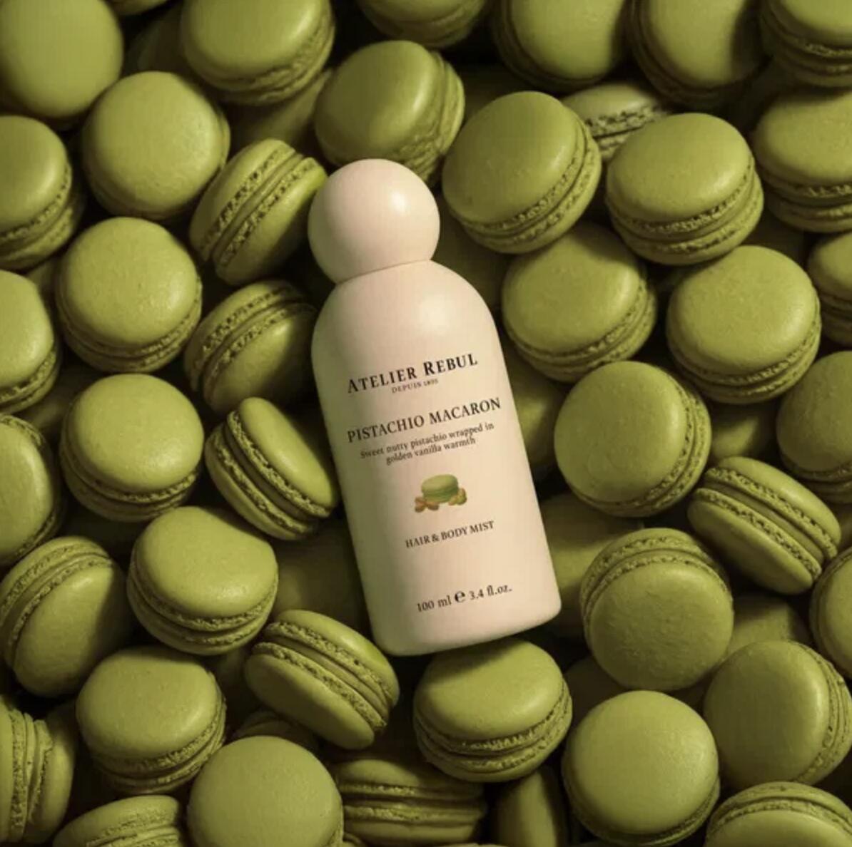 Pistachio Macaron Atelier Rebul perfume - a new fragrance for women 2025