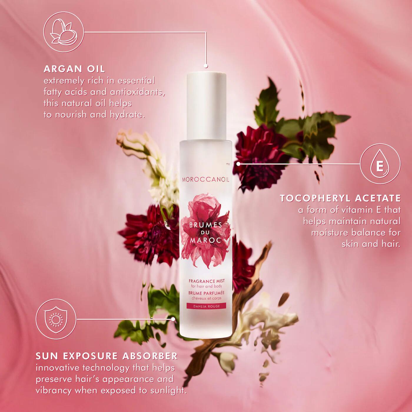 Dahlia Rouge Fragrance Mist Moroccanoil perfume - a new fragrance for ...