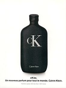 CK be Calvin Klein perfume - a fragrance for women and men 1996