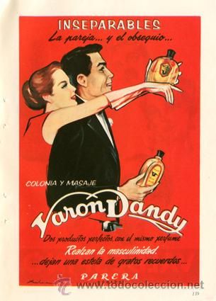 Varon Dandy Parera cologne - a fragrance for men 1923