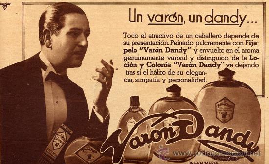 Varon Dandy Parera cologne - a fragrance for men 1923
