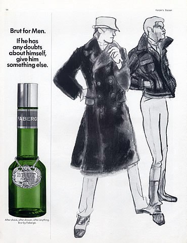Brut Faberge cologne - a fragrance for men 1968