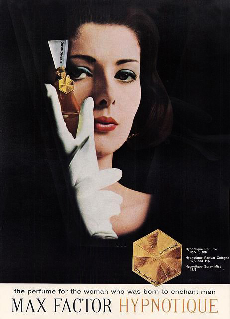 Hypnotique Max Factor perfume - a fragrance for women 1958