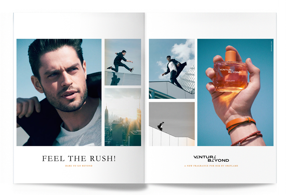 Venture Beyond Oriflame cologne - a fragrance for men 2016