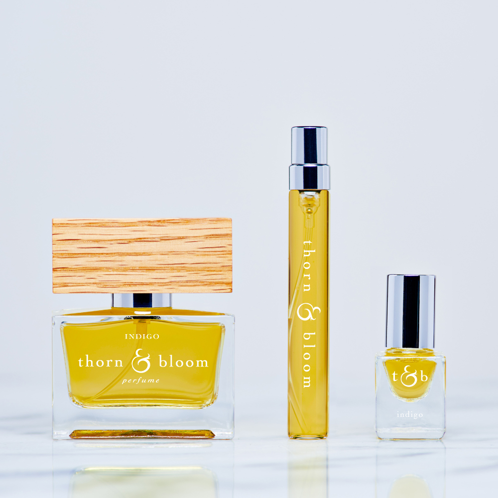 Indigo Thorn & Bloom perfume - a fragrance for women and men 2015