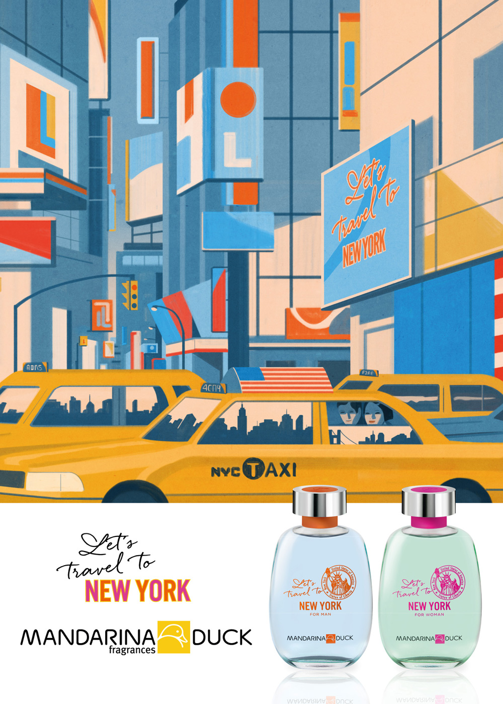 Let's Travel To New York For Man Mandarina Duck Cologne - un parfum ...