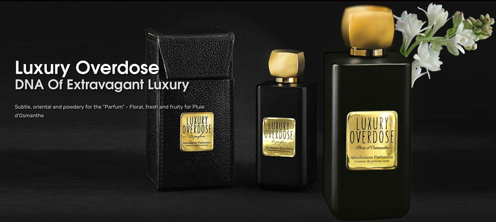 Luxury Overdose Pluie d'Osmanthe Absolument Parfumeur perfume - a ...