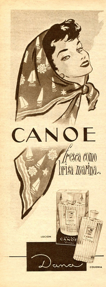 Canoe Dana cologne - a fragrance for men 1936