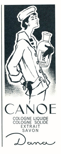 Canoe Dana cologne - a fragrance for men 1936