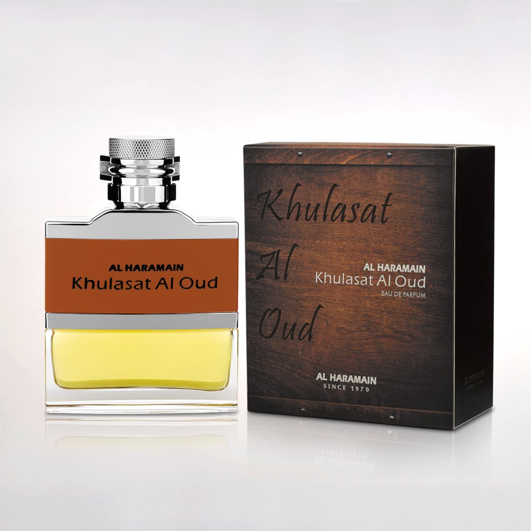 Khulasat Al Oudh Al Haramain Perfumes cologne - a fragrance for men