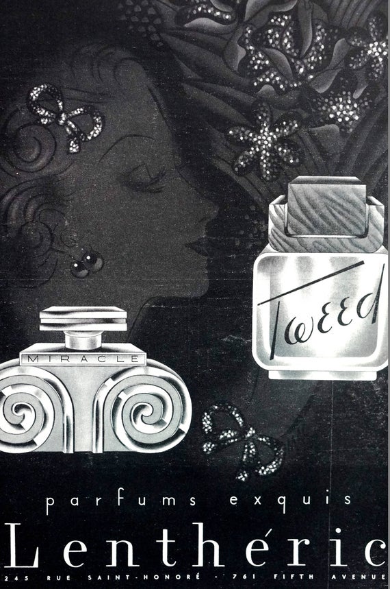 Tweed Lentheric perfume - a fragrance for women 1933