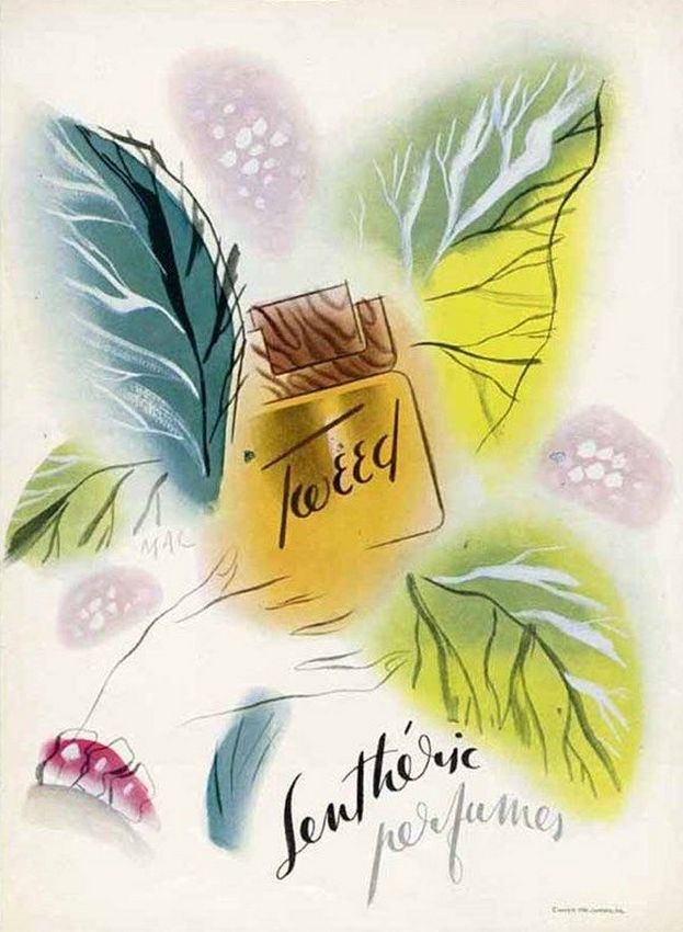 Tweed Lentheric perfume - a fragrance for women 1933