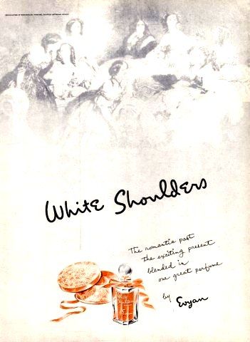 White Shoulders Evyan perfume - a fragrance for women 1945