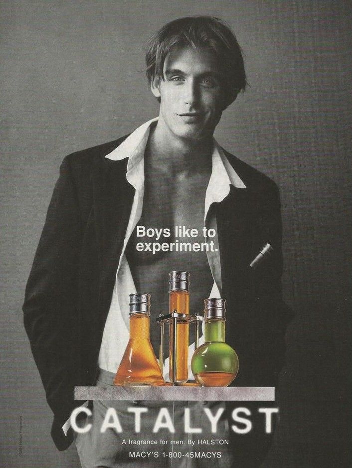 Catalyst for Men Halston cologne - a fragrance for men 1994