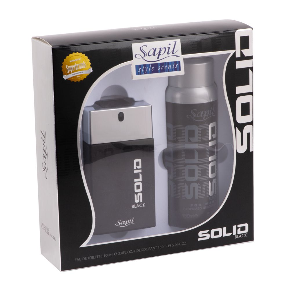 Solid Black For Men Sapil cologne - a fragrance for men