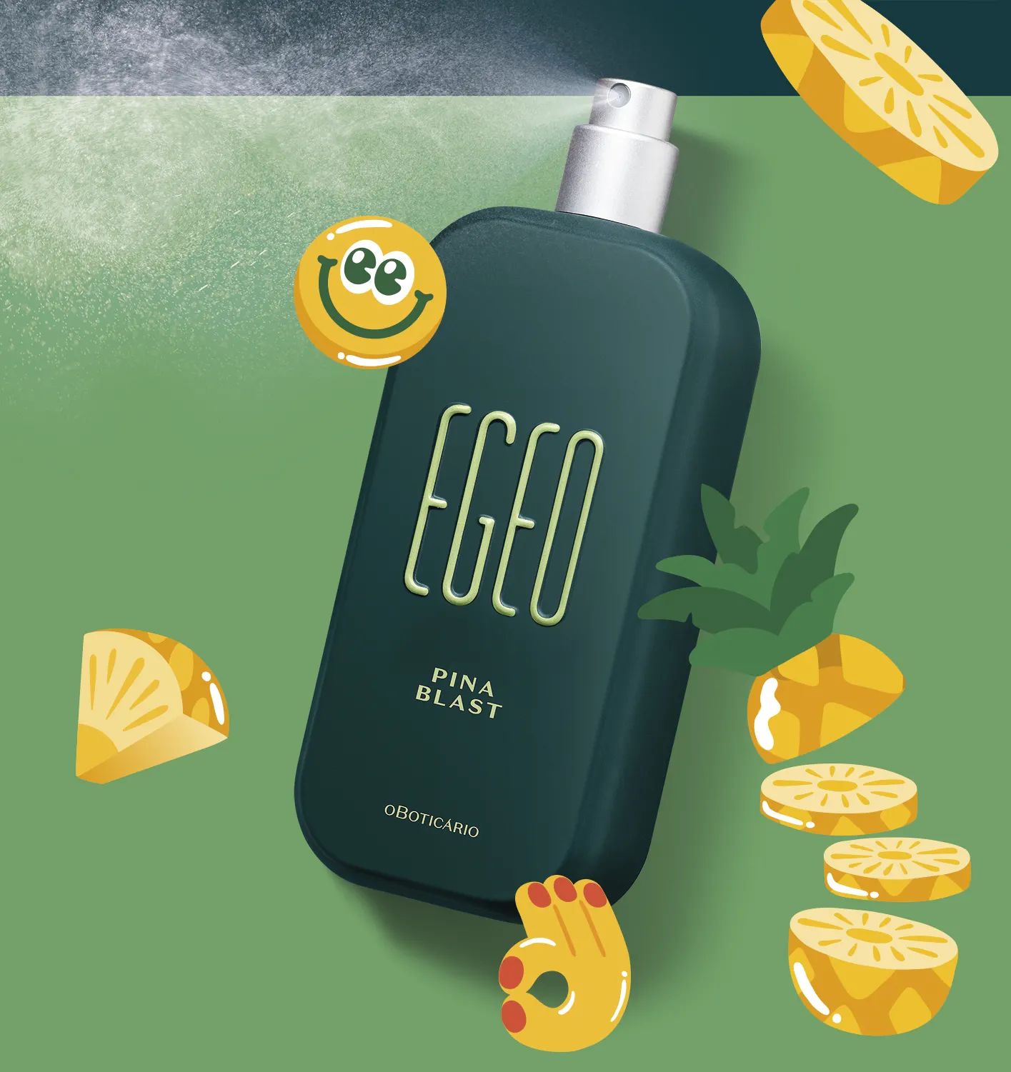 Egeo Pina Blast O Boticário cologne - a fragrance for men 2022