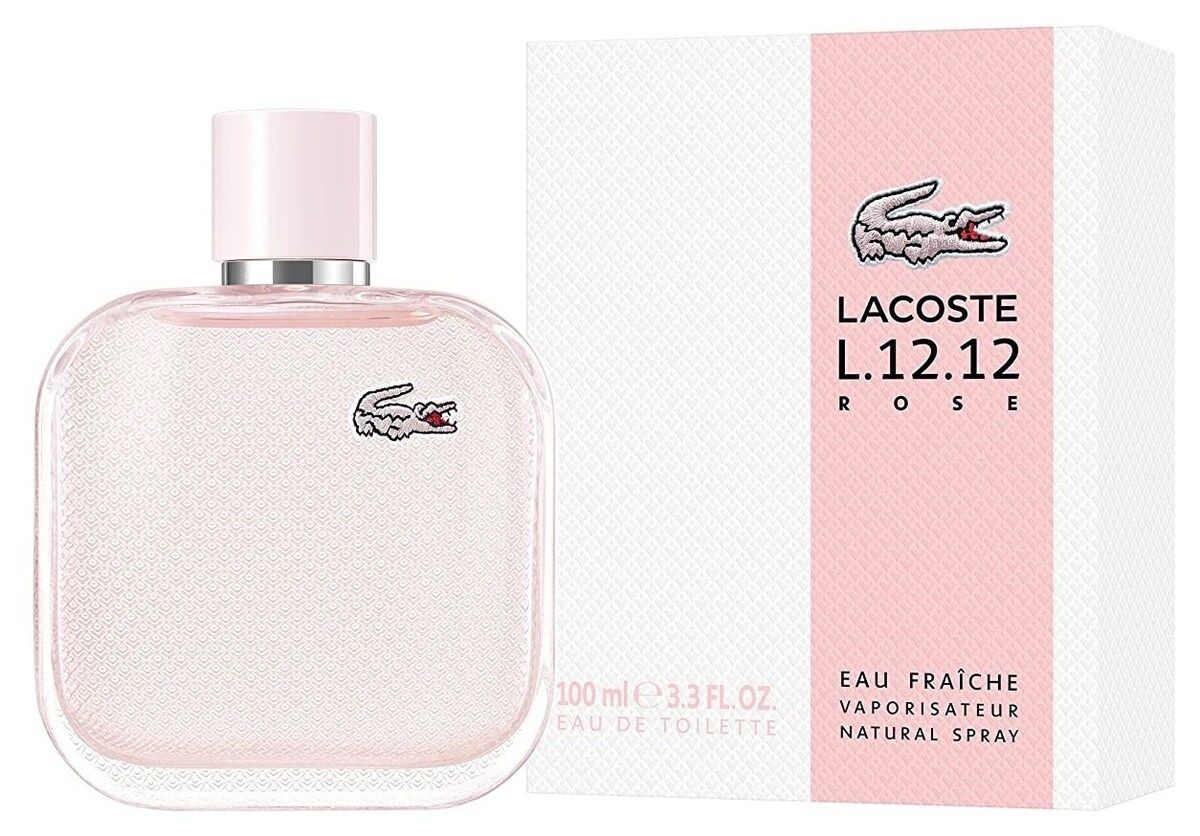 L.12.12 Eau de Toilette Rose Eau Fraiche For Her Lacoste Fragrances ...
