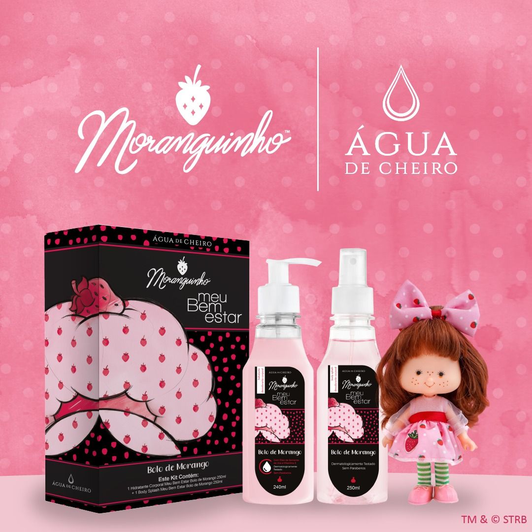 Meu Bem Estar Moranguinho Bolo de Morango Água de Cheiro perfume - a ...