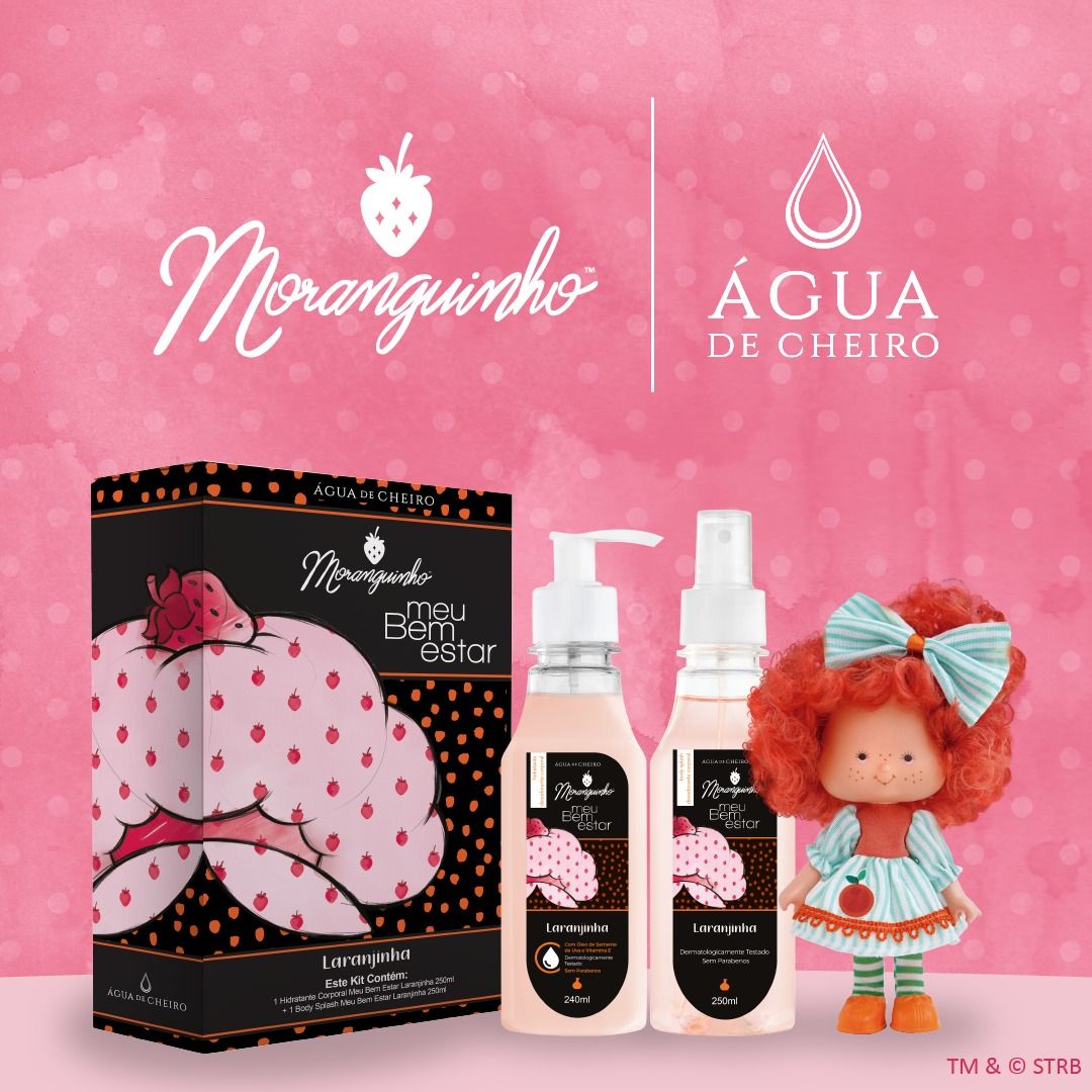 Meu Bem Estar Moranguinho Laranjinha Água de Cheiro perfume - a ...