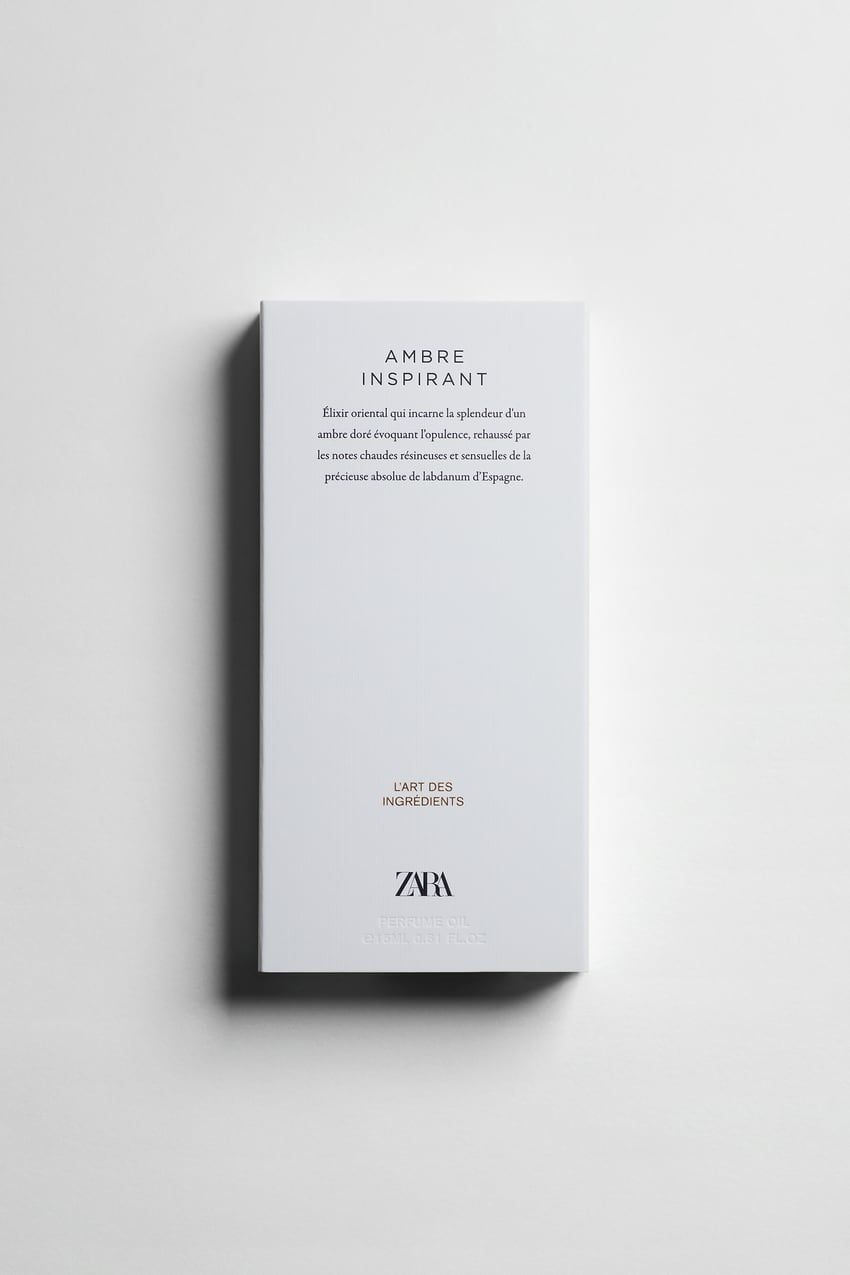 Ambre Inspirant Perfume Oil Zara 香水 - 一款 2022年 女用 香水