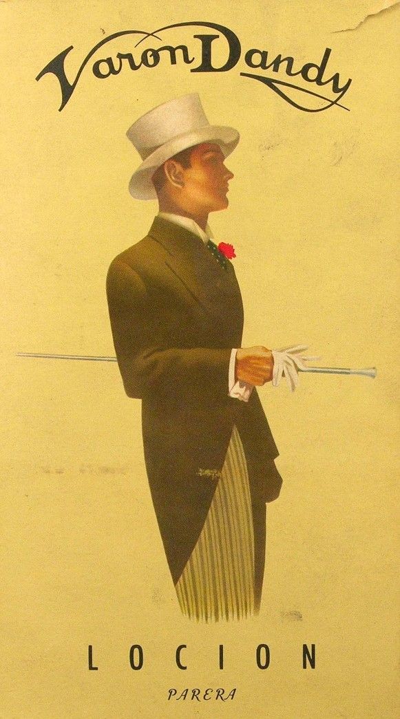 Varon Dandy Parera cologne - a fragrance for men 1923